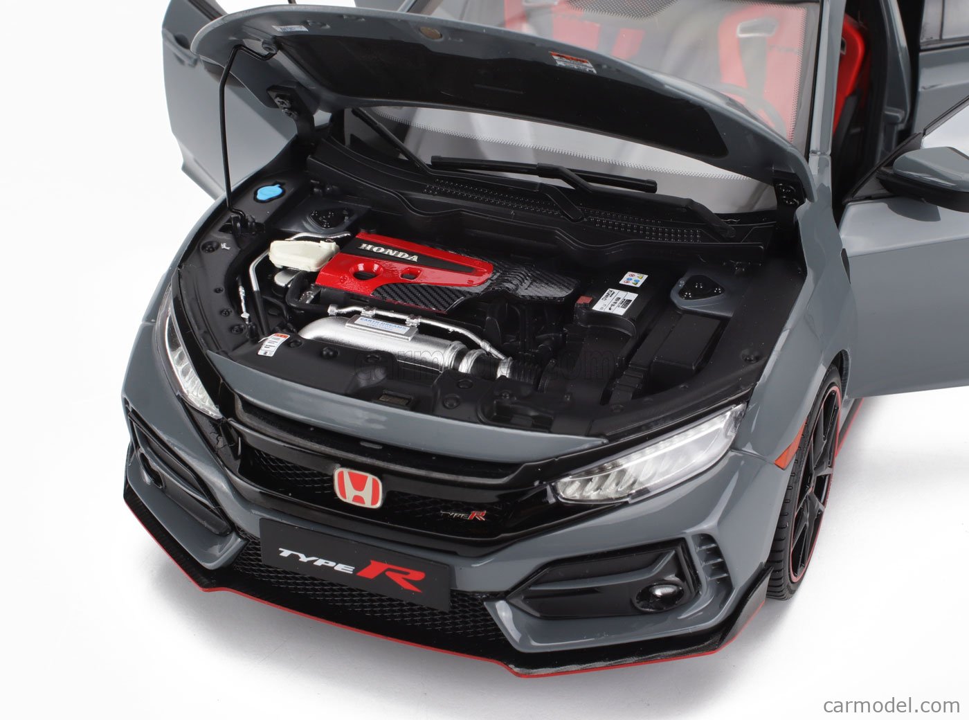 LCD-MODEL LCD18005B-GR Scale 1/18 | HONDA CIVIC TYPE-R (FK8) 2020 GREY