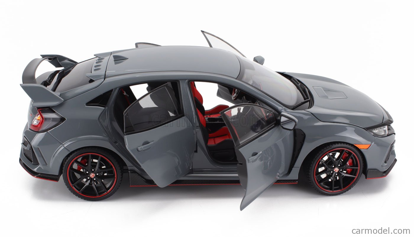 LCD-MODEL LCD18005B-GR Scale 1/18 | HONDA CIVIC TYPE-R (FK8) 2020 GREY
