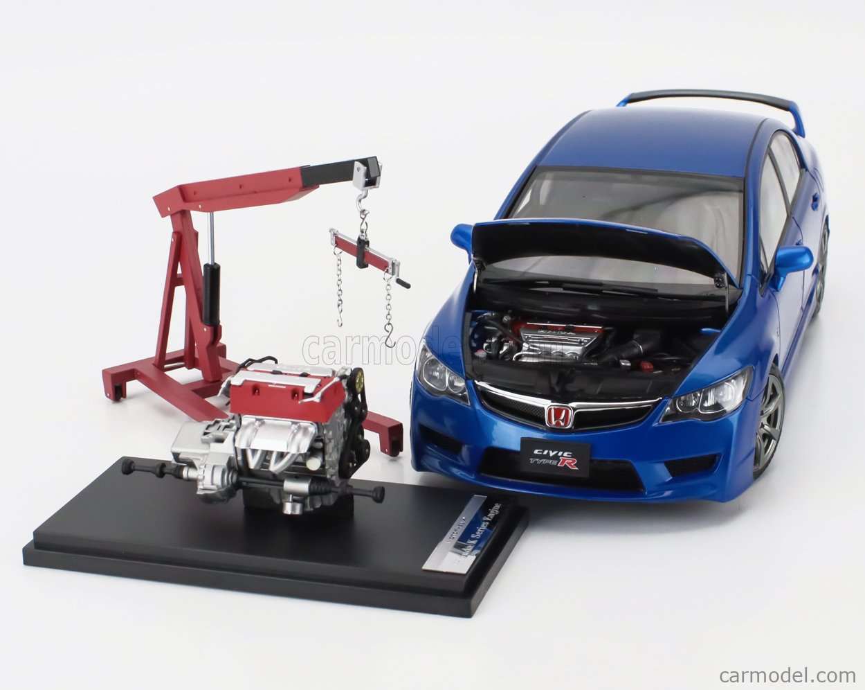 MOTORHELIX M85409 Scale 1/18 | HONDA CIVIC TYPE-R FD2 WITH ENGINE AND ...