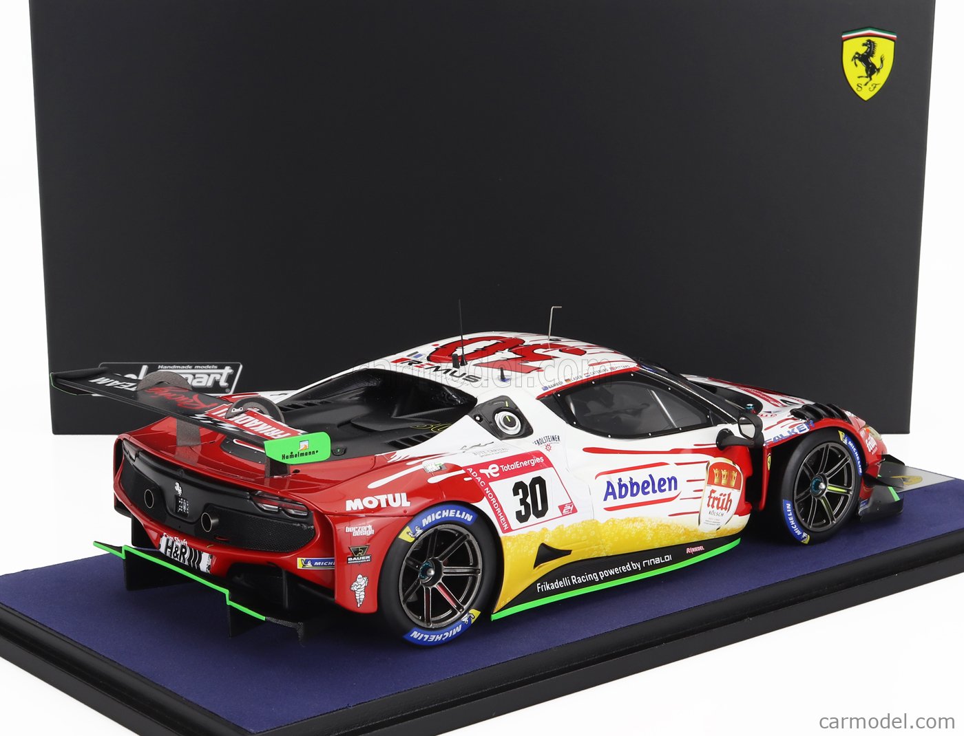 LOOKSMART LS18RC025 Scale 1/18 | FERRARI 296 GT3 3.0L TWIN TURBO V6 ...