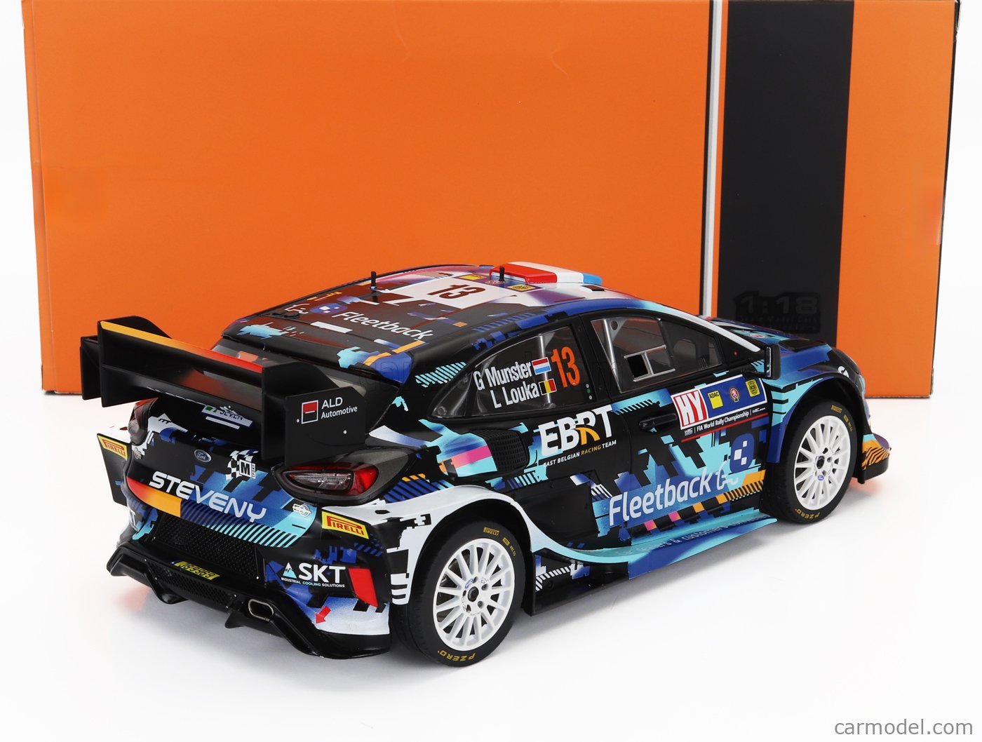 IXO-MODELS 18RMC188.22 Escala 1/18 | FORD PUMA RALLY1 TEAM RED BULL ...