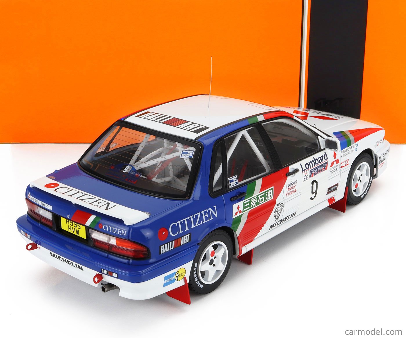 IXO-MODELS 18RMC192A.22 Scale 1/18 | MITSUBISHI GALANT VR-4 TEAM ...