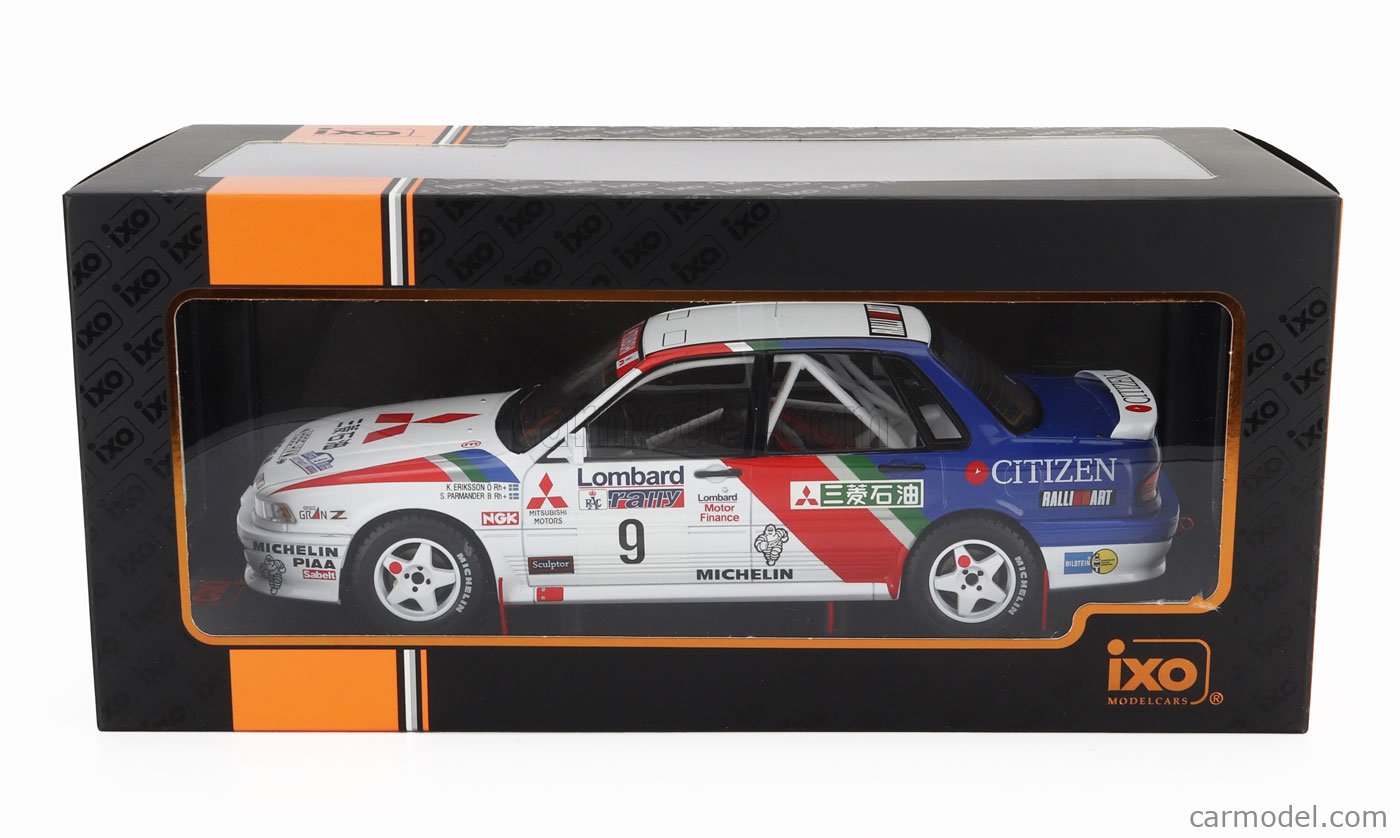 IXO-MODELS 18RMC192A.22 Scale 1/18 | MITSUBISHI GALANT VR-4 TEAM ...