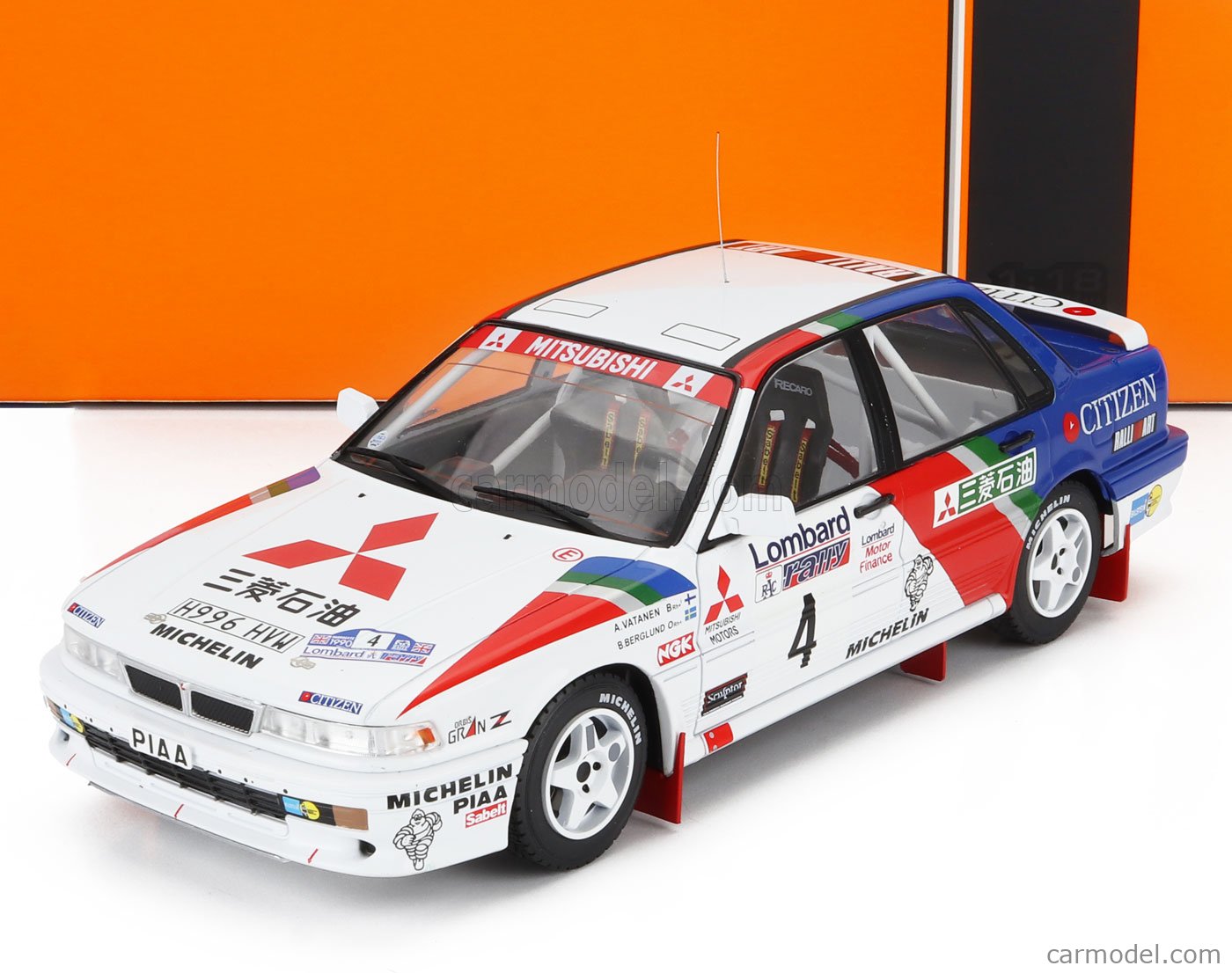 IXO-MODELS 18RMC192B.22 Scale 1/18 | MITSUBISHI GALANT VR-4 TEAM ...