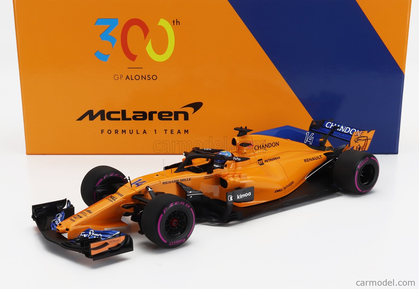 MINICHAMPS 533184014 Echelle 1/18 | McLAREN F1 MCL33 TEAM MCLAREN N 14 300th FORMULA ONE ...