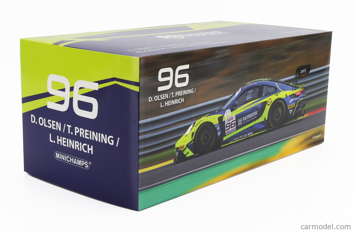 MINICHAMPS 113237096 Scale 1/18 | PORSCHE 911 992 GT3 R TEAM RUTRONIK ...
