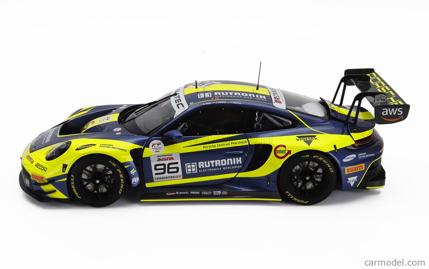 MINICHAMPS 113237096 Scale 1/18 | PORSCHE 911 992 GT3 R TEAM RUTRONIK ...