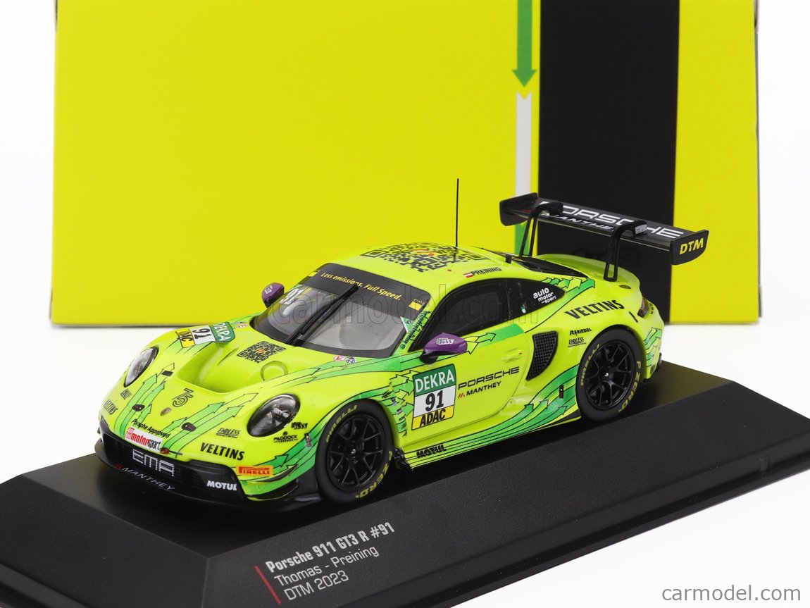 IXO-MODELS MG-I-911-DTM-23-4391 Scale 1/43 | PORSCHE 911 992 GT3 R TEAM ...
