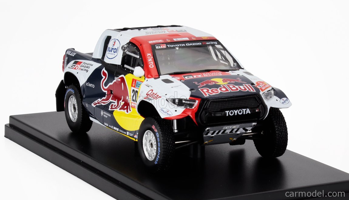 IXO-MODELS RAM927.22 Escala 1/43 | TOYOTA HILUX PICK-UP GR DKR TEAM ...
