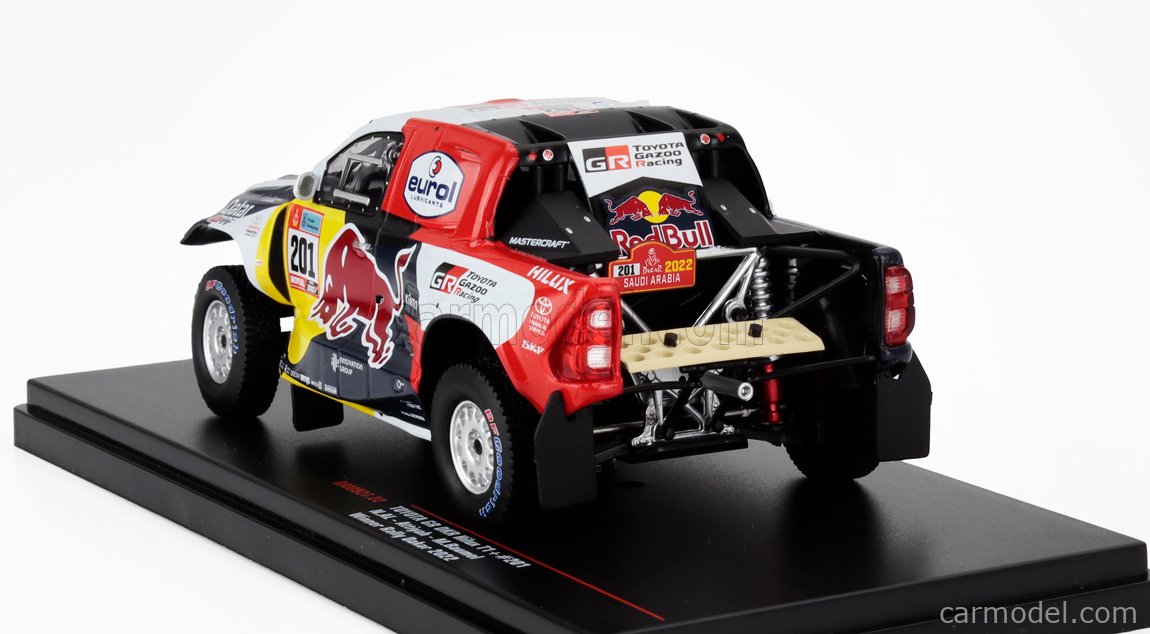 IXO-MODELS RAM927.22 Echelle 1/43 | TOYOTA HILUX PICK-UP GR DKR TEAM ...