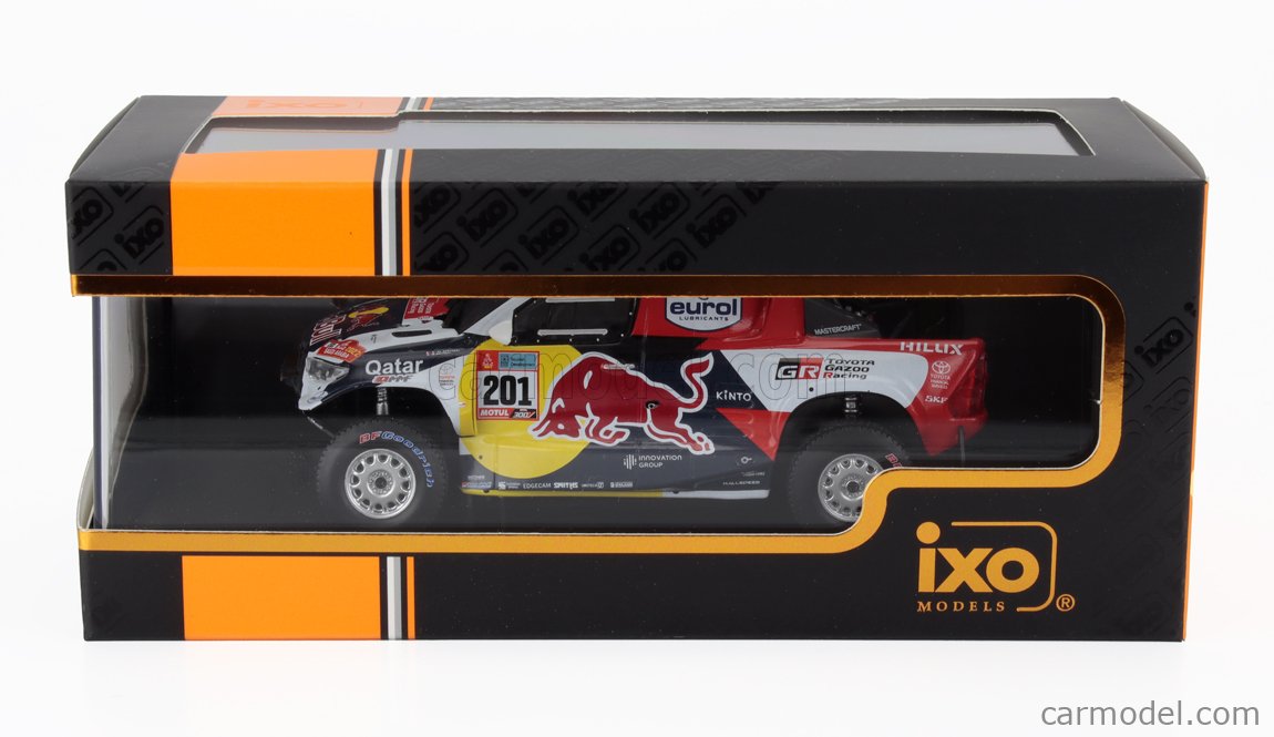 IXO-MODELS RAM927.22 Scala 1/43 | TOYOTA HILUX PICK-UP GR DKR TEAM ...