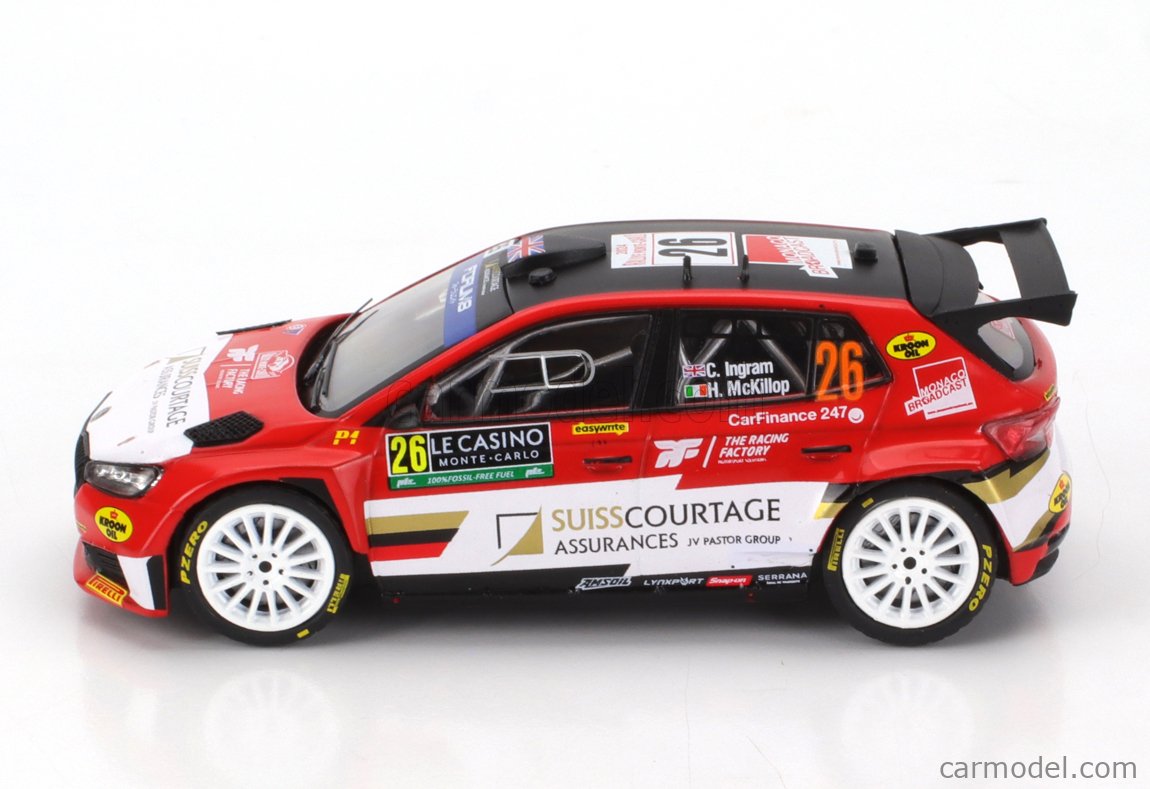 IXO-MODELS RAM922SPLQ.22 Scala 1/43 | SKODA FABIA RS RALLY2 N 26 RALLY ...