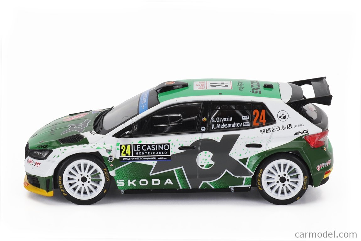 IXO-MODELS RAM890.22 Scale 1/43 | SKODA FABIA RS RALLY2 TEAM TOKSPORT ...