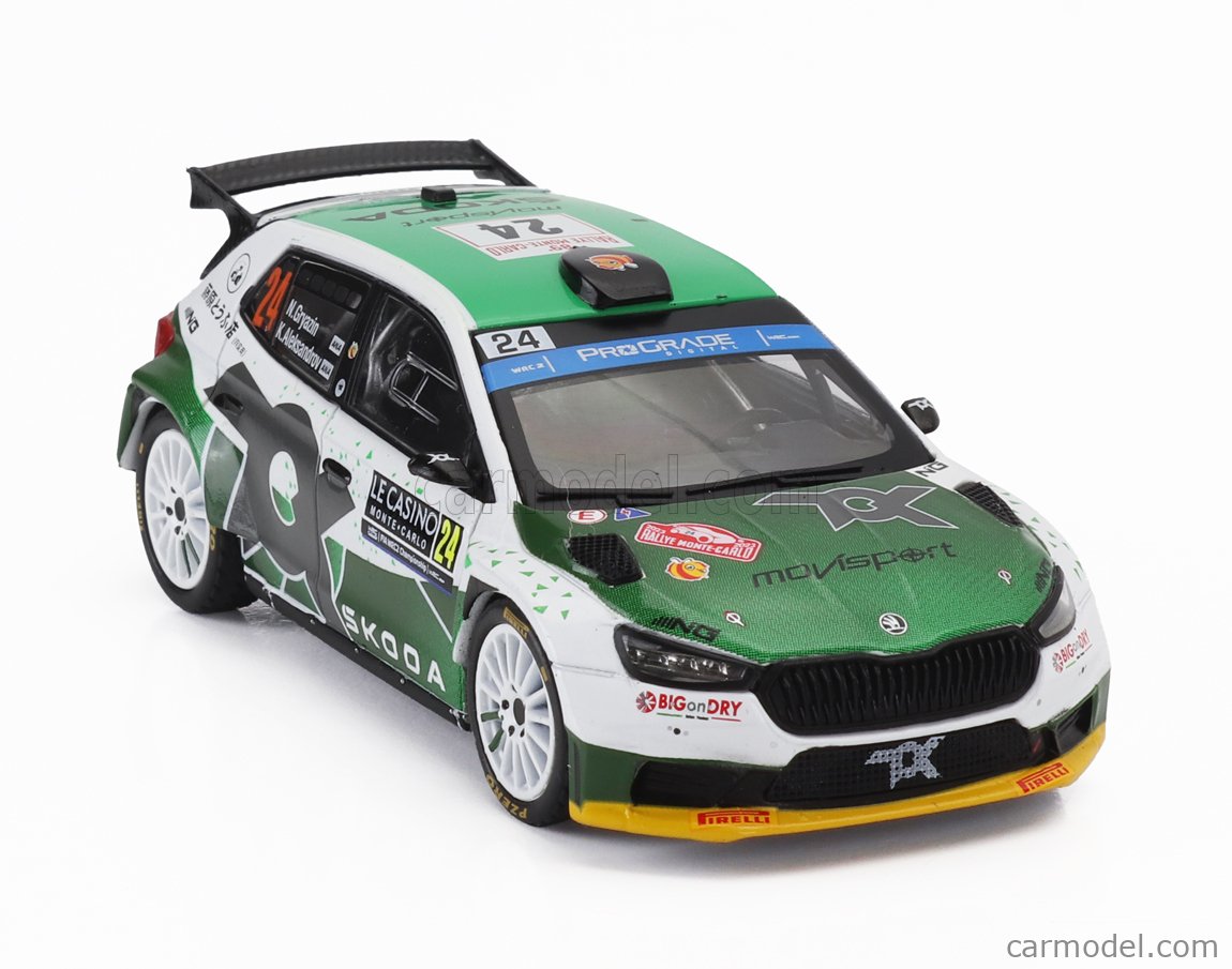 IXO-MODELS RAM890.22 Scale 1/43 | SKODA FABIA RS RALLY2 TEAM TOKSPORT ...