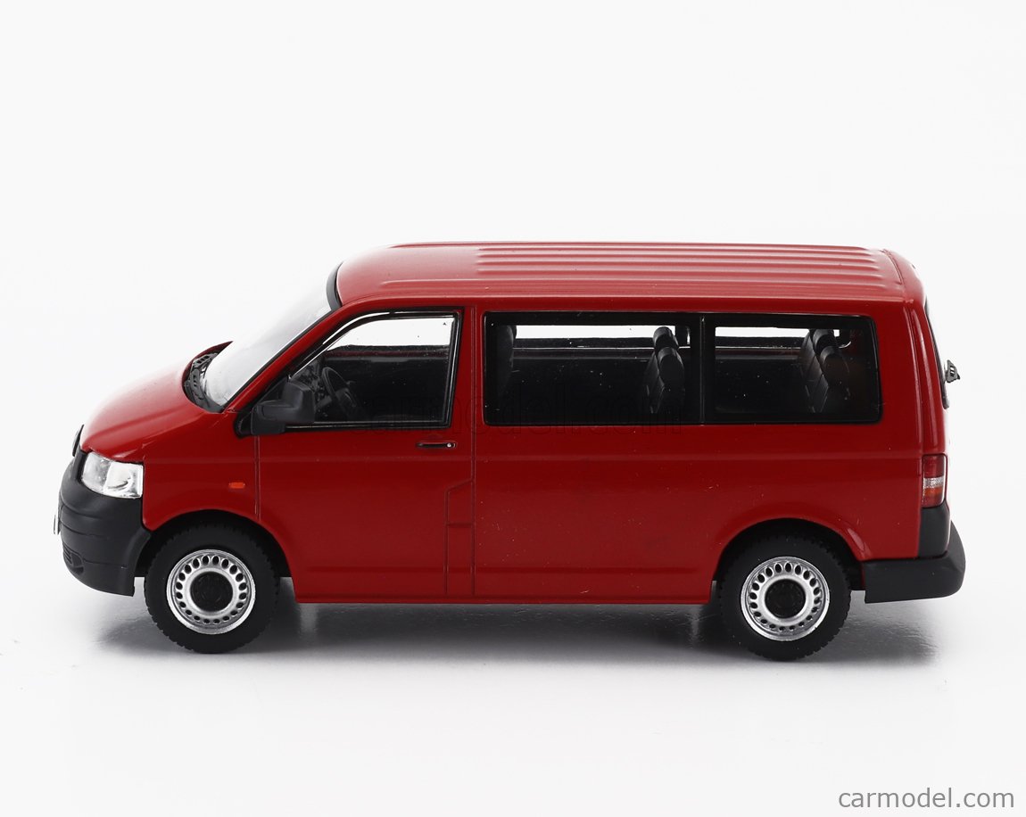 IXO-MODELS CLC564N.22 Scale 1/43 | VOLKSWAGEN T5 TDi MINIBUS 2003 RED
