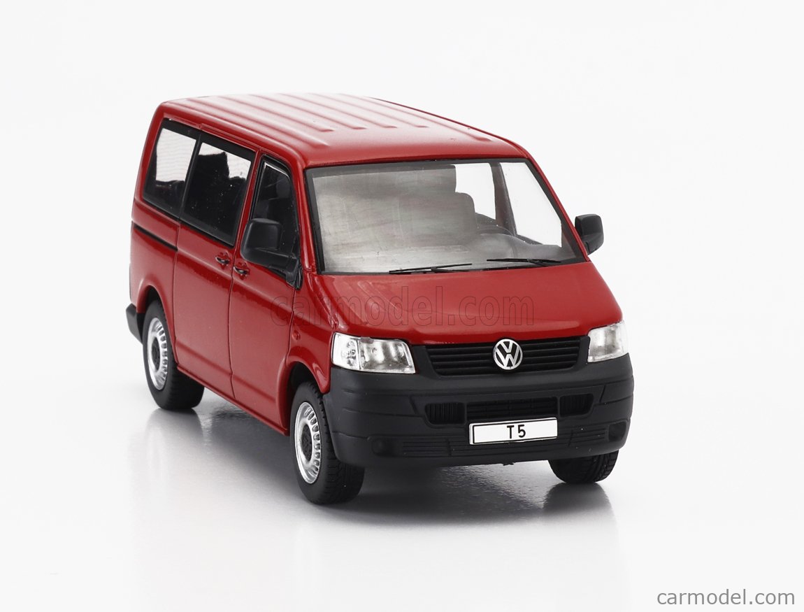 IXO-MODELS CLC564N.22 Scale 1/43 | VOLKSWAGEN T5 TDi MINIBUS 2003 RED