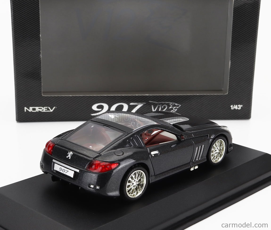 NOREV 479700 Scale 1/43 | PEUGEOT 907 V12 2004 BLACK MET