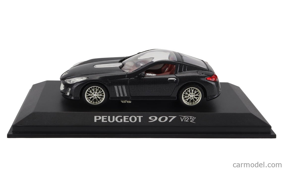 NOREV 479700 Scale 1/43 | PEUGEOT 907 V12 2004 BLACK MET