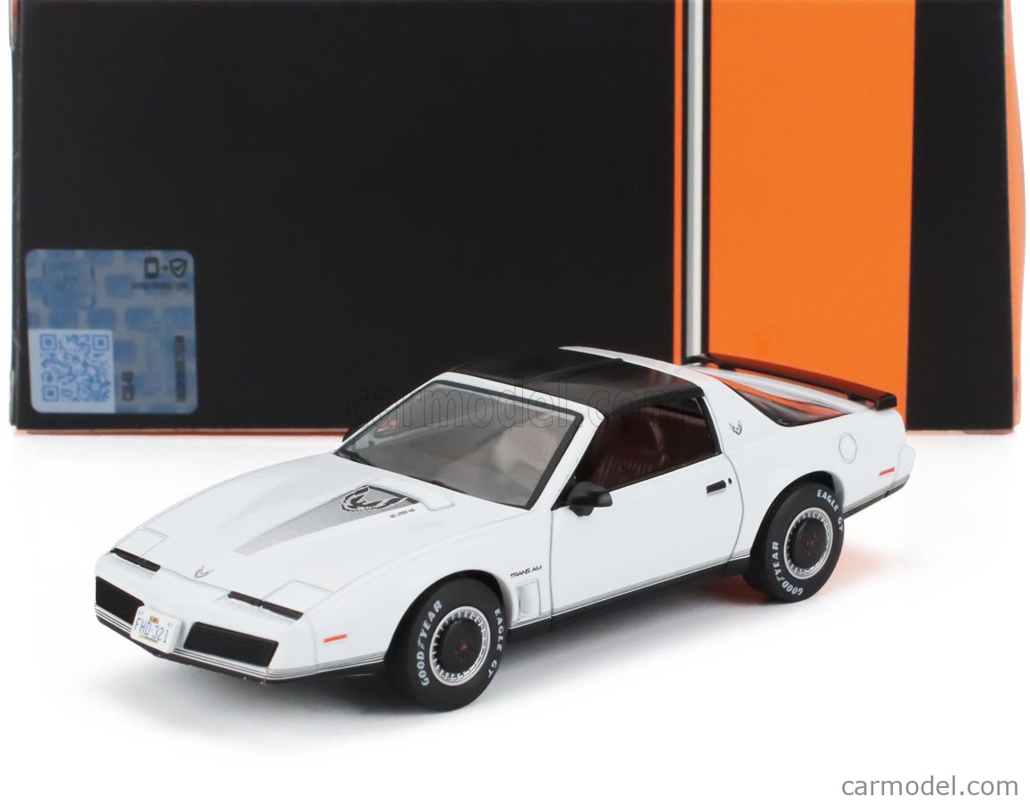 IXO-MODELS CLC582N.22 Scale 1/43 | PONTIAC FIREBIRD TRANS AM 1982 WHITE