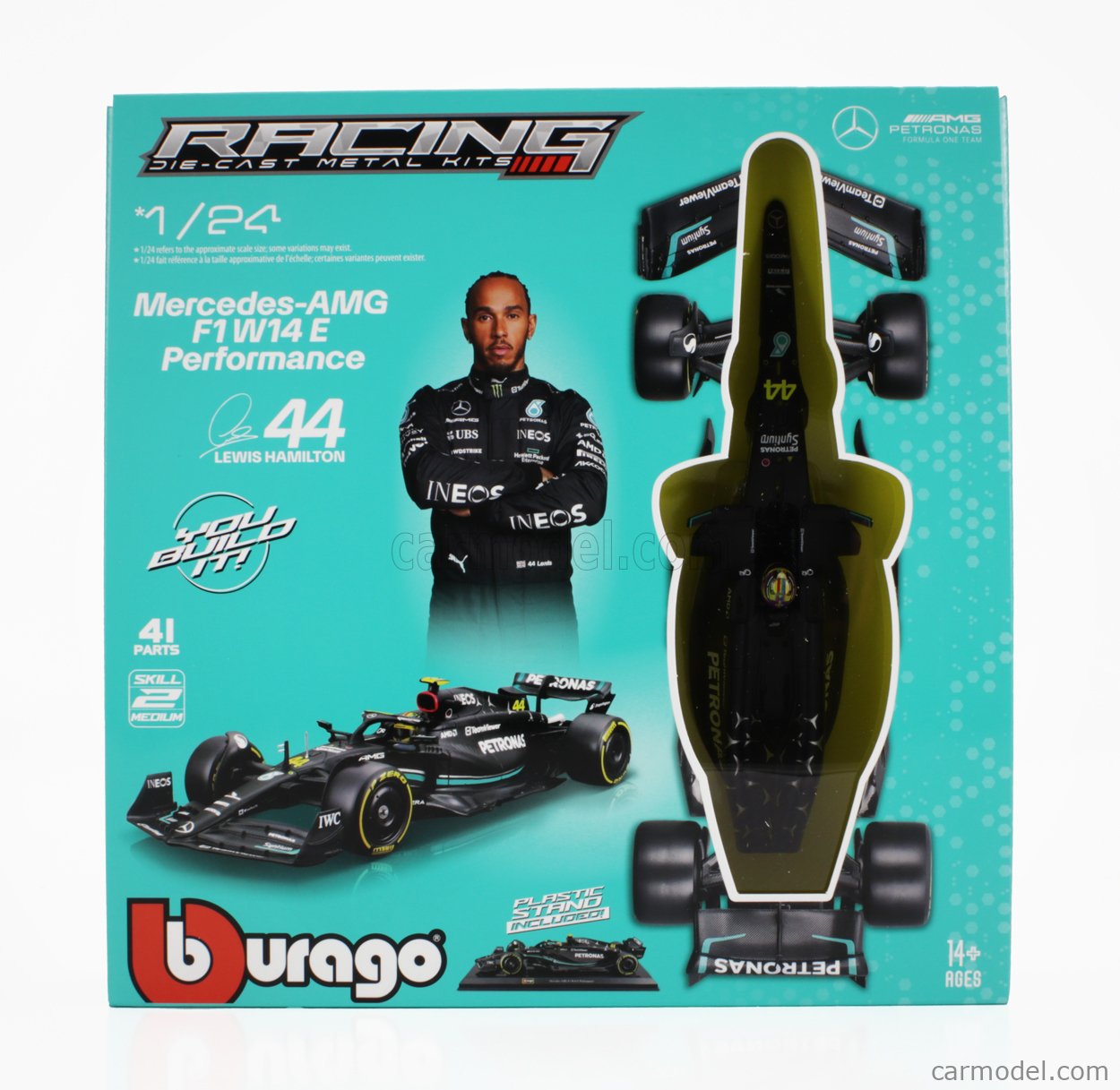 BURAGO 18-28503-H-KIT Scale 1/24 | MERCEDES GP F1 W14 TEAM MERCEDES-AMG ...