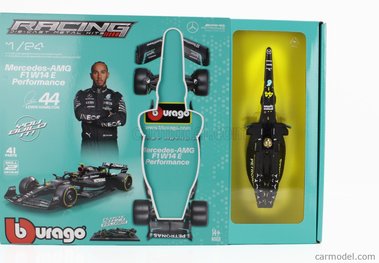 BURAGO 18-28503-R-KIT Scale 1/24 | MERCEDES GP F1 W14 TEAM MERCEDES-AMG ...