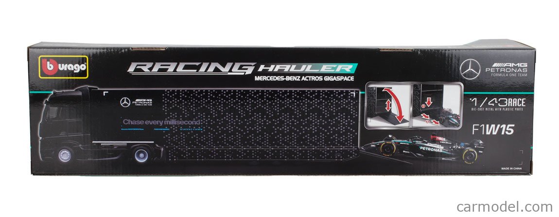 BURAGO 18-38402 Scale 1/43 | MERCEDES BENZ ACTROS 2 GIGASPACE TRUCK CAR ...