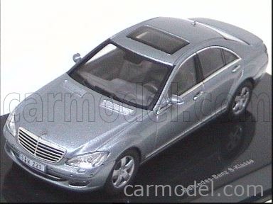 AUTOART IND2220SIL Scala 1/43 | MERCEDES BENZ S-CLASS 500L (W221) 2005 ...
