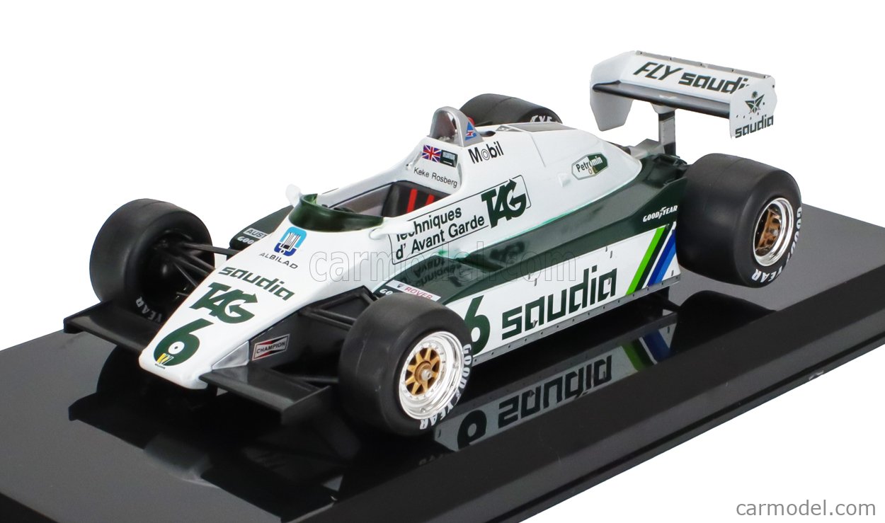 EDICOLA MW2ALA0025-EXPO24-VET Scale 1/24 | WILLIAMS F1 FW08 TEAM FORD N 6 WORLD CHAMPION SEASON ...