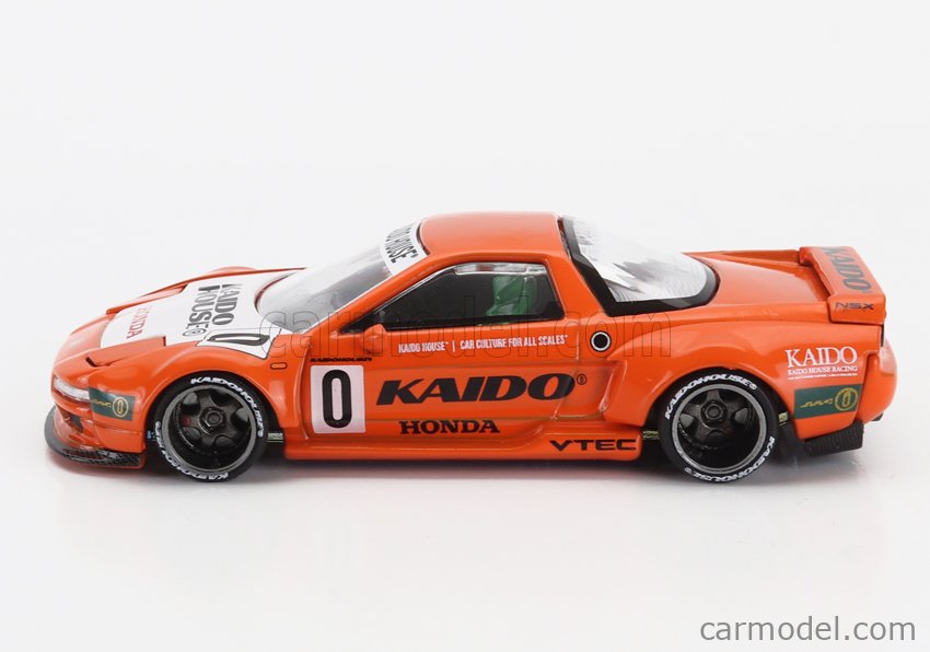 MINI-GT KHMG119 Scale 1/64 | HONDA NSX KAIDO HOUSE N 0 V1 COUPE 2002 ORANGE