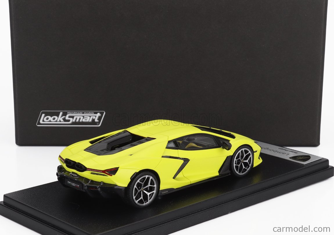 LOOKSMART LS543E Scale 1/43 | LAMBORGHINI REVUELTO HYBRID 2023 GIALLO ...