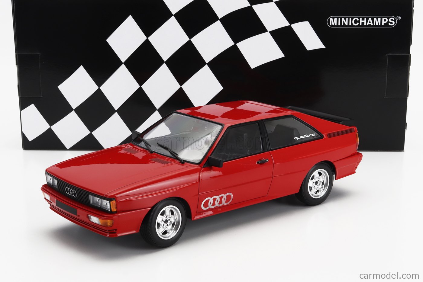 MINICHAMPS 155016124 Scale 1/18 | AUDI QUATTRO 1980 RED