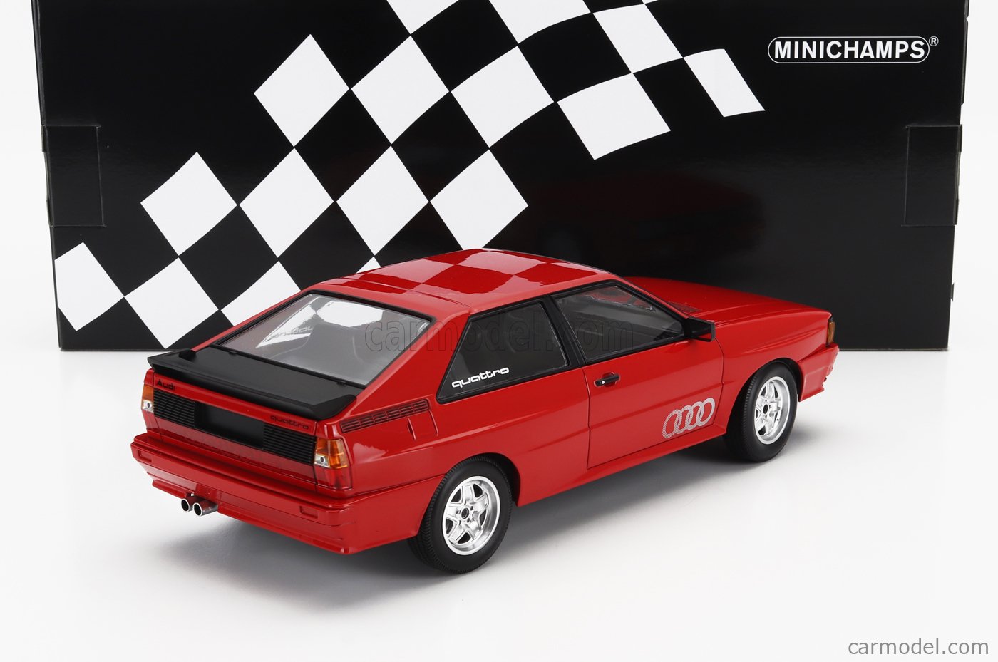 MINICHAMPS 155016124 Scale 1/18 | AUDI QUATTRO 1980 RED