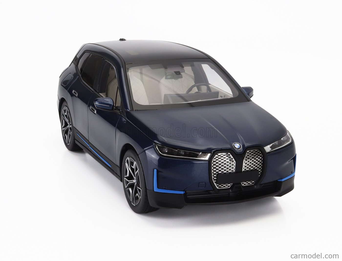MINICHAMPS 110023100 Scale 1/18 | BMW iX-SERIES SUV 2023 BLUE MET