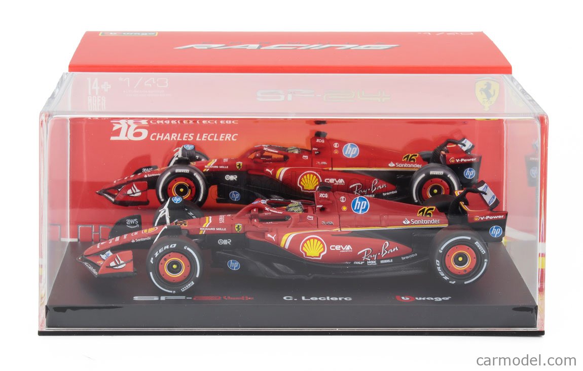 BURAGO 18-36843-01928-LEC-MONZA Escala 1/43 | FERRARI F1 SF-24 TEAM ...