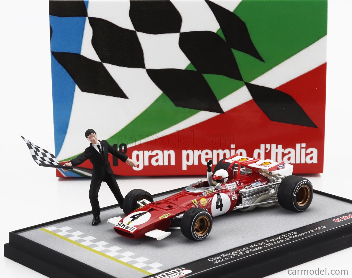 BRUMM PROM S24/16 Escala 1/43 | FERRARI F1 DIORAMA 312B N 4 WINNER ...