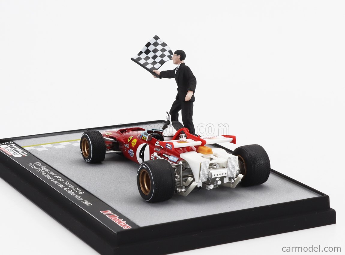 BRUMM PROM S24/16 Escala 1/43 | FERRARI F1 DIORAMA 312B N 4 WINNER ...