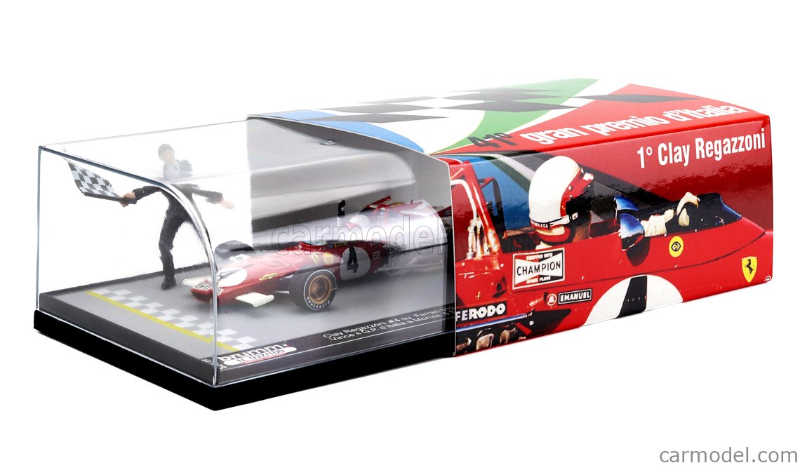 BRUMM PROM S24/16 Escala 1/43 | FERRARI F1 DIORAMA 312B N 4 WINNER ...