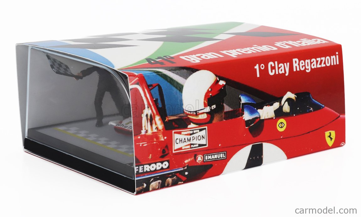 BRUMM PROM S24/16 Escala 1/43 | FERRARI F1 DIORAMA 312B N 4 WINNER ...