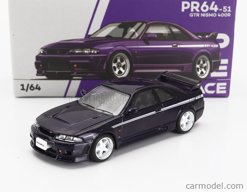 POP-RACE-LIMITED PR640051 Scale 1/64 | NISSAN SKYLINE GT-R (R33) NISMO ...