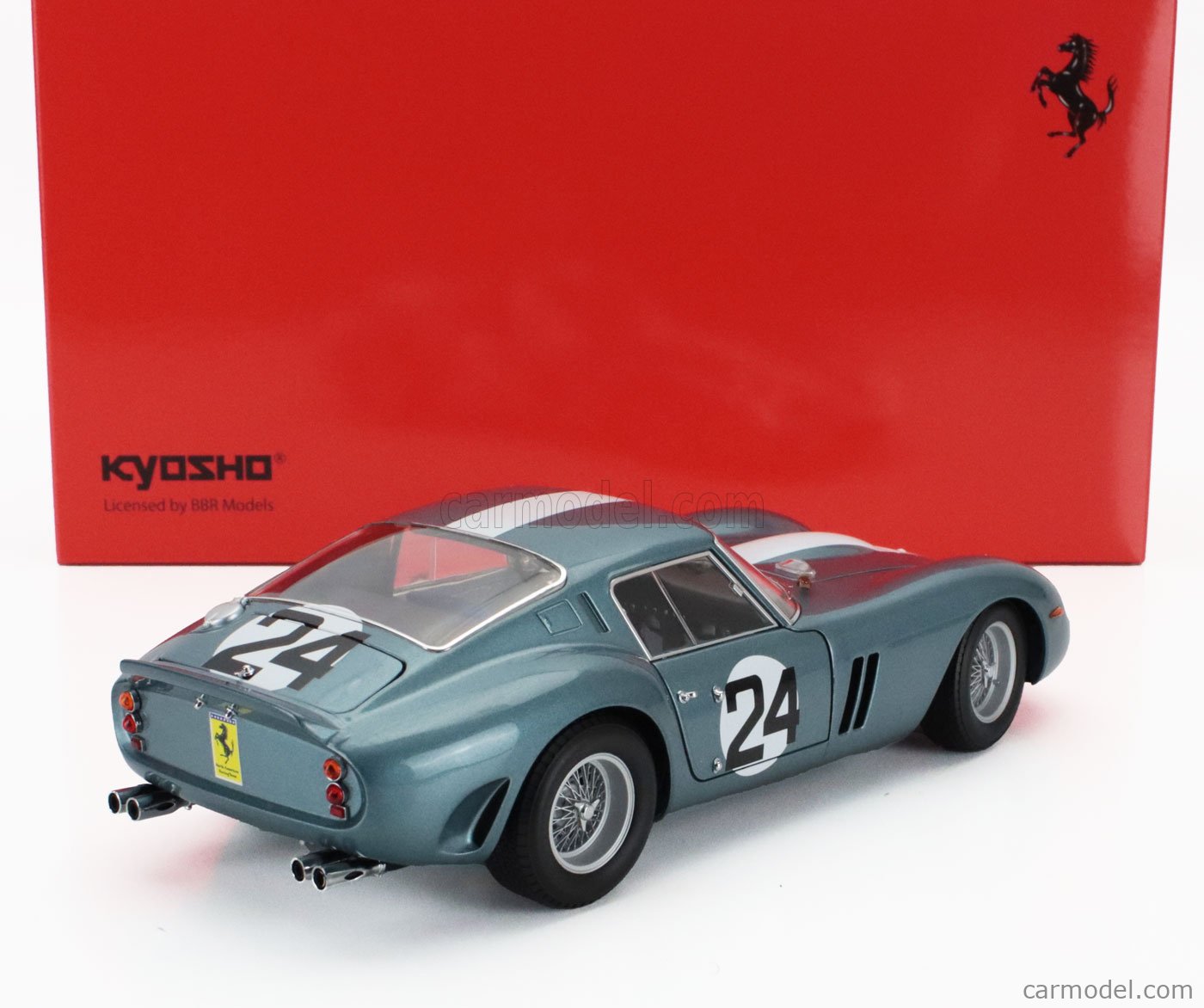 KYOSHO 08438D Scala 1/18 | FERRARI 250 GTO COUPE N 24 12h SEBRING 1962 ...