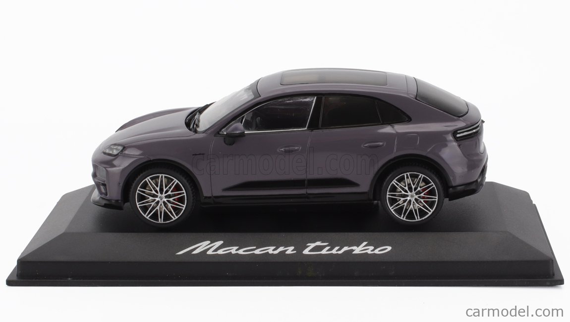 SOLIDO WAP0200710RMAT Scale 1/43 | PORSCHE MACAN TURBO (H2) 2024 GREY MET