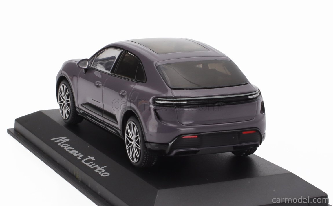 SOLIDO WAP0200710RMAT Scale 1/43 | PORSCHE MACAN TURBO (H2) 2024 GREY MET