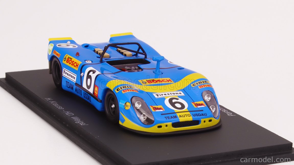 SPARK-MODEL S9775 Echelle 1/43 | PORSCHE 908/2 N 6 24h LE MANS 1972 HELMUT KRAUSE - HANS DIETER ...