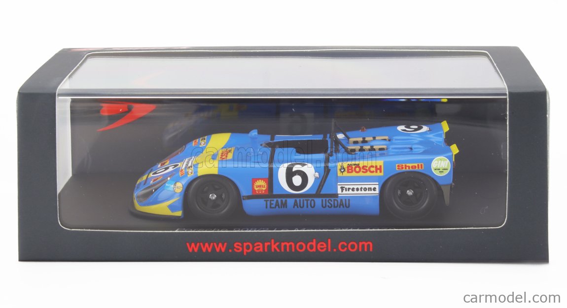 SPARK-MODEL S9775 Echelle 1/43 | PORSCHE 908/2 N 6 24h LE MANS 1972 HELMUT KRAUSE - HANS DIETER ...