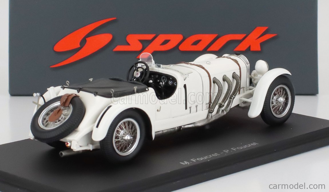 SPARK-MODEL S7784 Scale 1/43 | MERCEDES BENZ SSK 7.1L SPIDER N 1 24h LE ...