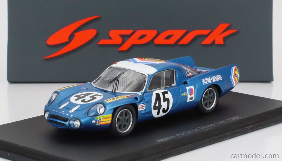 SPARK-MODEL S5694 Echelle 1/43 | ALPINE A210 TEAM ALPINE GORDINI N 45 ...