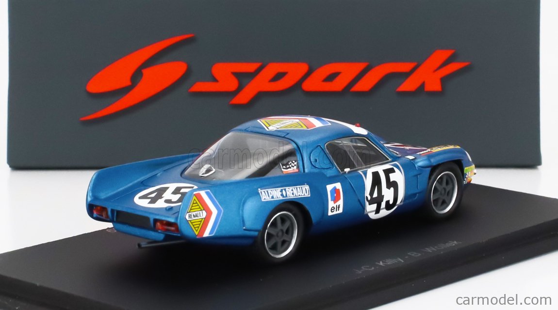 SPARK-MODEL S5694 Echelle 1/43 | ALPINE A210 TEAM ALPINE GORDINI N 45 ...