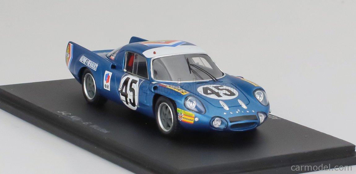 SPARK-MODEL S5694 Echelle 1/43 | ALPINE A210 TEAM ALPINE GORDINI N 45 ...