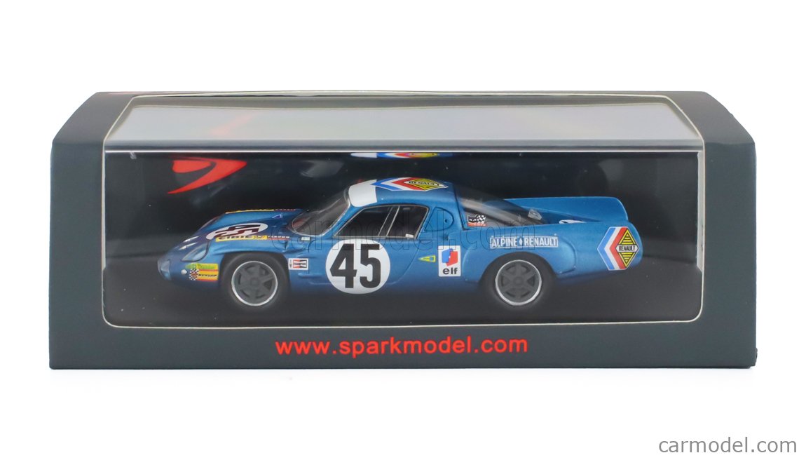 SPARK-MODEL S5694 Echelle 1/43 | ALPINE A210 TEAM ALPINE GORDINI N 45 ...