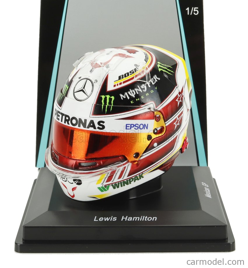 SPARK-MODEL 5HF172 Scale 1/5 | BELL HELMET CASCO HELMET F1 LEWIS ...